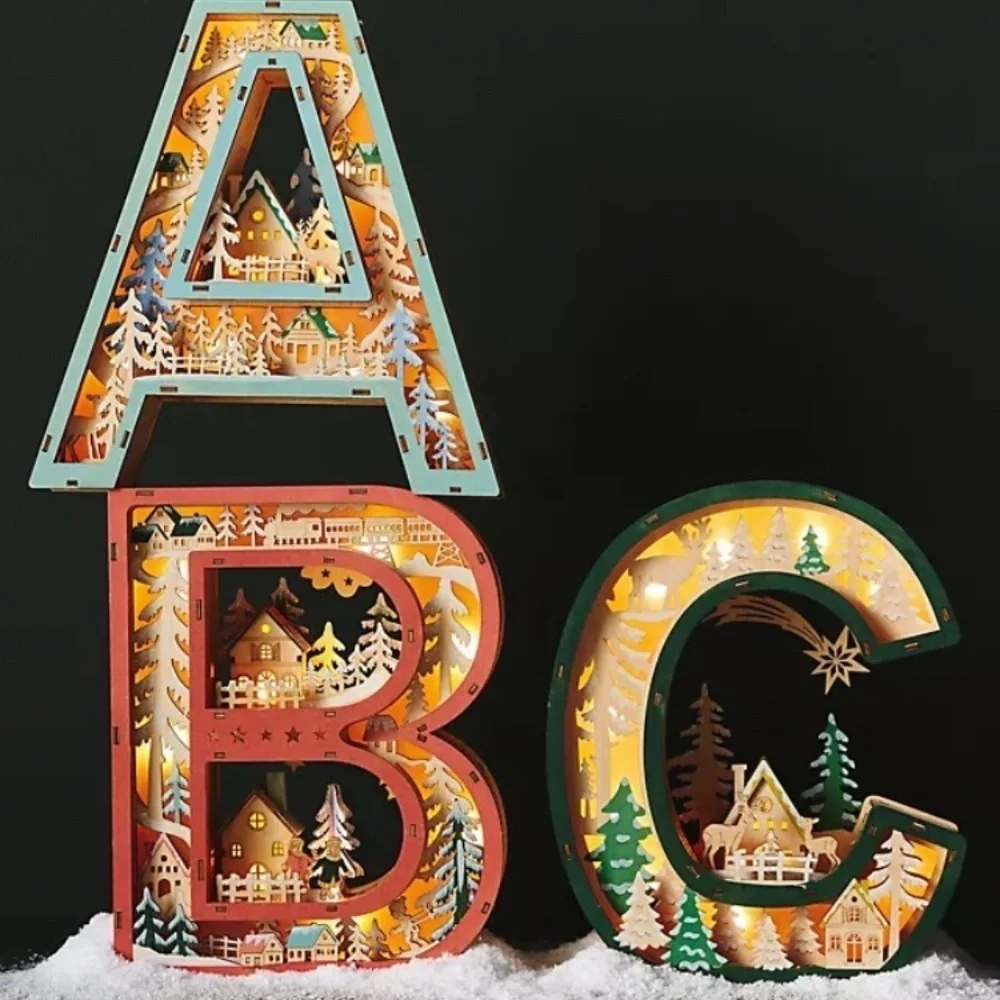Anthropologie | Holiday | Anthropologie Monogram Wonderland Lightup ...